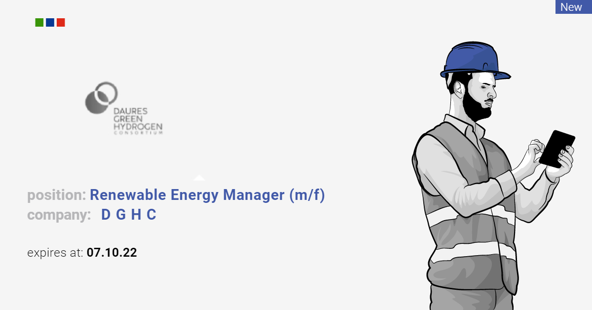 Daures Green Hydrogen Consortium (DGHC): Renewable Energy Manager (m/f ...