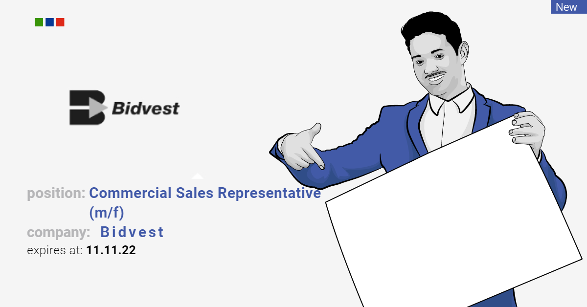 Bidvest: Commercial Sales Representative (m/f), Windhoek - Working.co.na