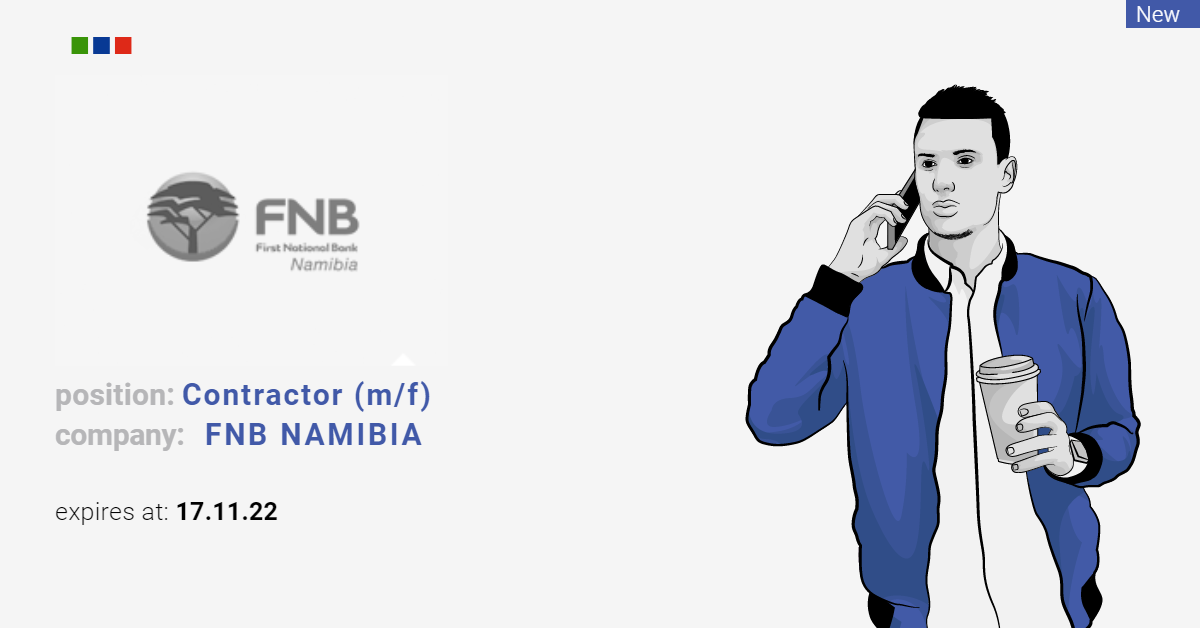 FNB NAMIBIA: Contractor (m/f), Rosh Pinah - Working.co.na